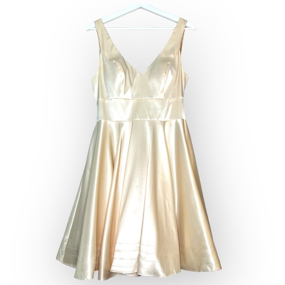 May Queen | Dresses | May Queen Couture Fit And Flare Retro Satin ...